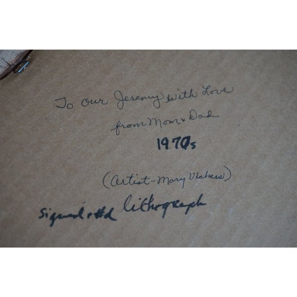 Mary Vickers | Art | Mary Vickers Signed Numbered Lithograph Happy ...